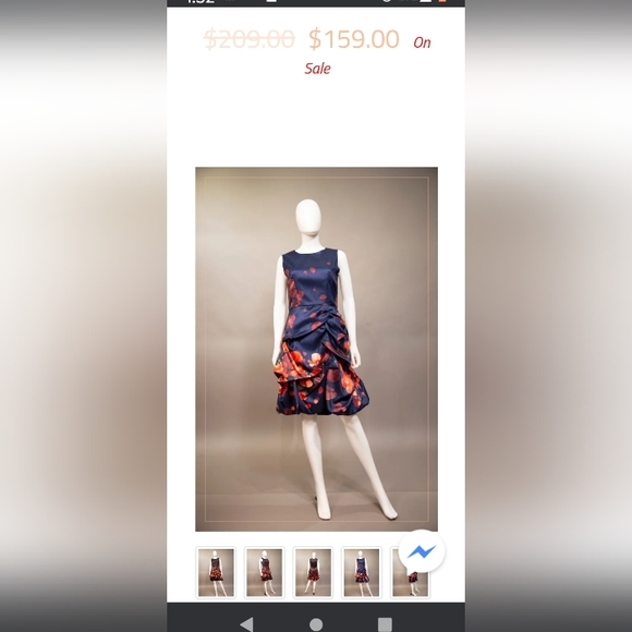 Samuel Dong | Dresses | Samuel Dong Beautiful Floral Design | Poshmark